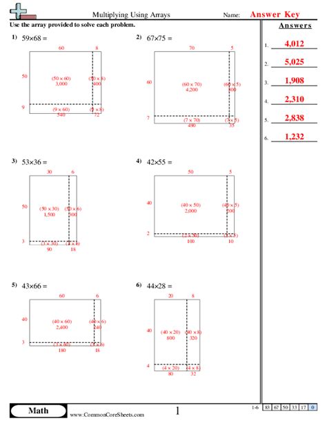 Image result for Multiplying Using Arrays