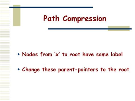Image result for Path Compression Union Find