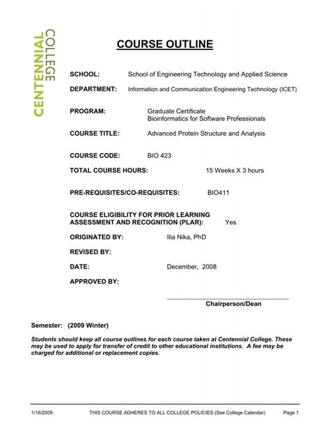 Image result for 6 Week Course Outline