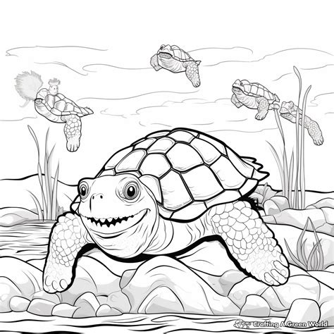 Image result for Turtle Life Cycle Coloring Sheets