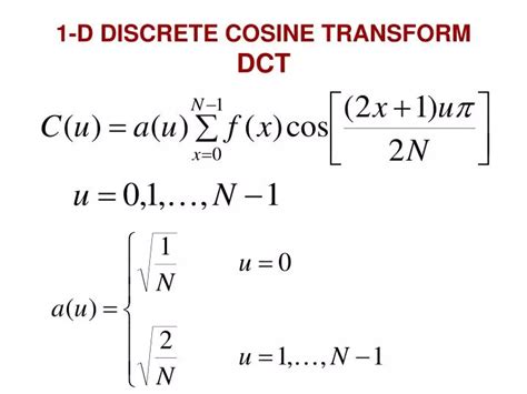 Image result for Discrete Cosine Transform Example
