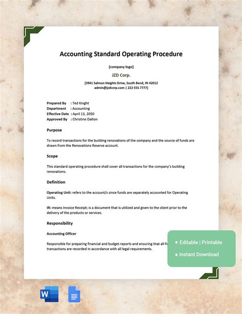 Image result for Accounts Payable Standard Operating Procedure