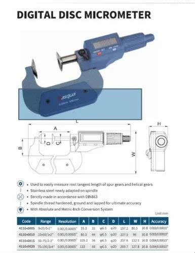 Image result for Digital Disc Micrometer