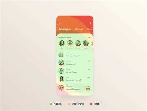 Image result for Messenger UI/UX Design