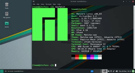 Image result for Manjaro Linux Neofetch