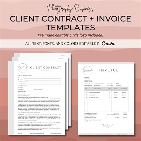 Image result for Contract Invoice Template PDF