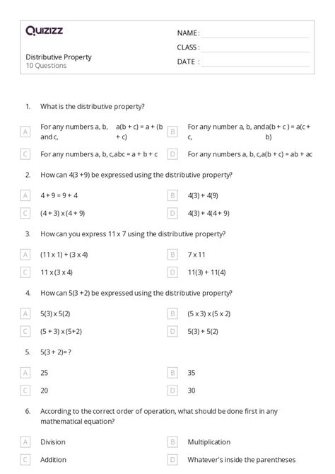 Image result for Distributive Property Examples 6th-Grade