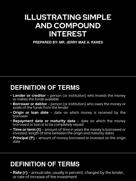 Image result for Simple and Compound Interest Examples