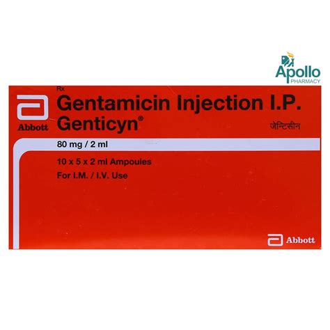 Image result for Genticyn Injection