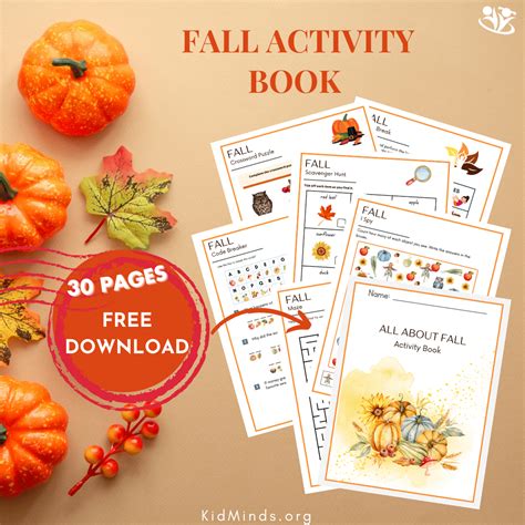 Image result for Free Fall Activity Book Printable