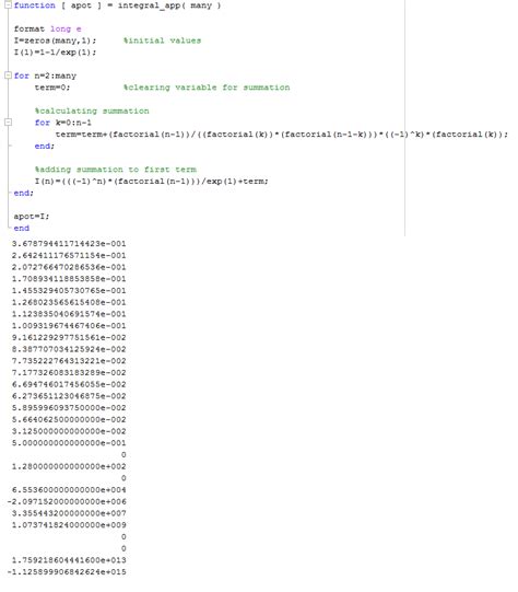 Image result for Integral MATLAB