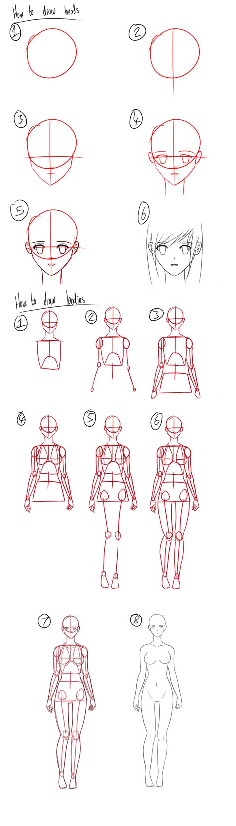 Image result for Draw Manga Head Tutorial