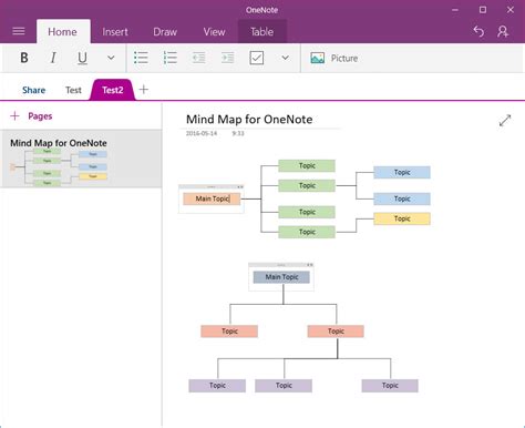 Image result for OneNote 2016 Interface