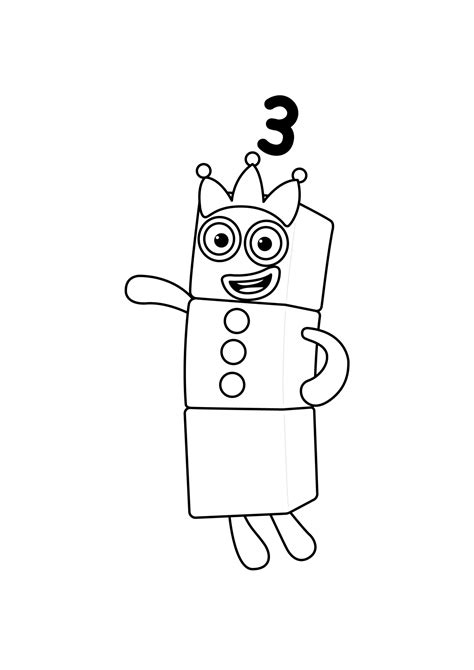 Image result for NumberBlocks Number 3
