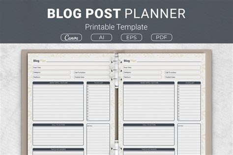 Image result for Example of a Schedule Post Planner
