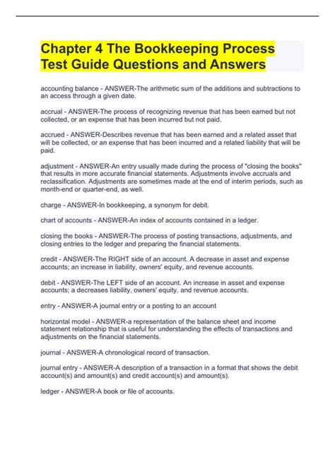 Image result for Bookkeeping Test Sample