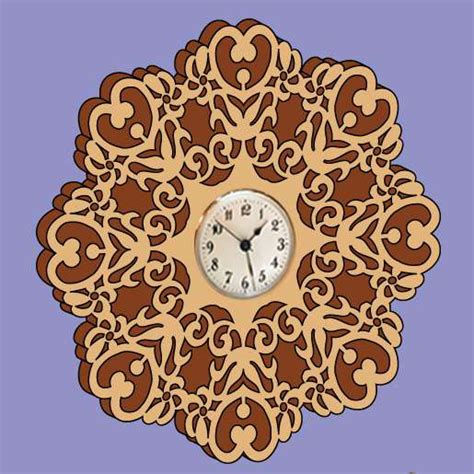 Image result for Fretwork Clock Patterns