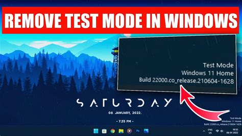 Image result for Remove Test Mode Windows 11
