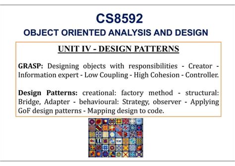 Image result for 18Cs642 Module 2 Oomd Notes