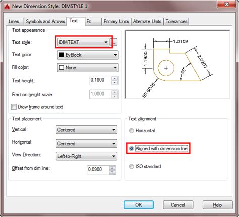 Image result for Dimension Style Editor AutoCAD