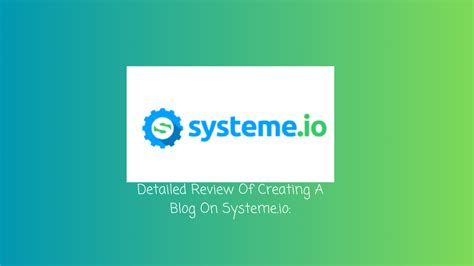 Image result for Blog Systeme.io