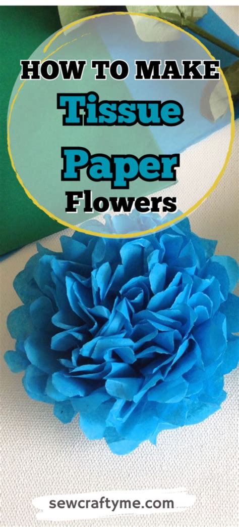 Image result for Paper Flower Tutorial with Tissue Paper