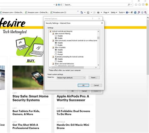 Image result for Turn Off ActiveX Filtering in Edge