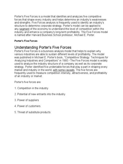 Image result for Figure Five Forces Model