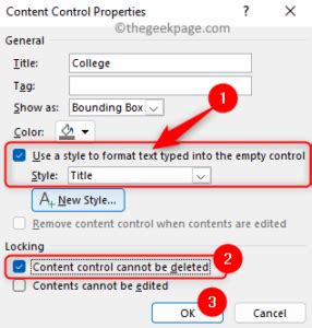Image result for Text of Content Control Is Editable