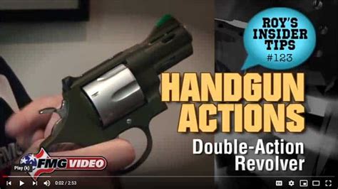 Image result for Double Action Revolver Safe Handling