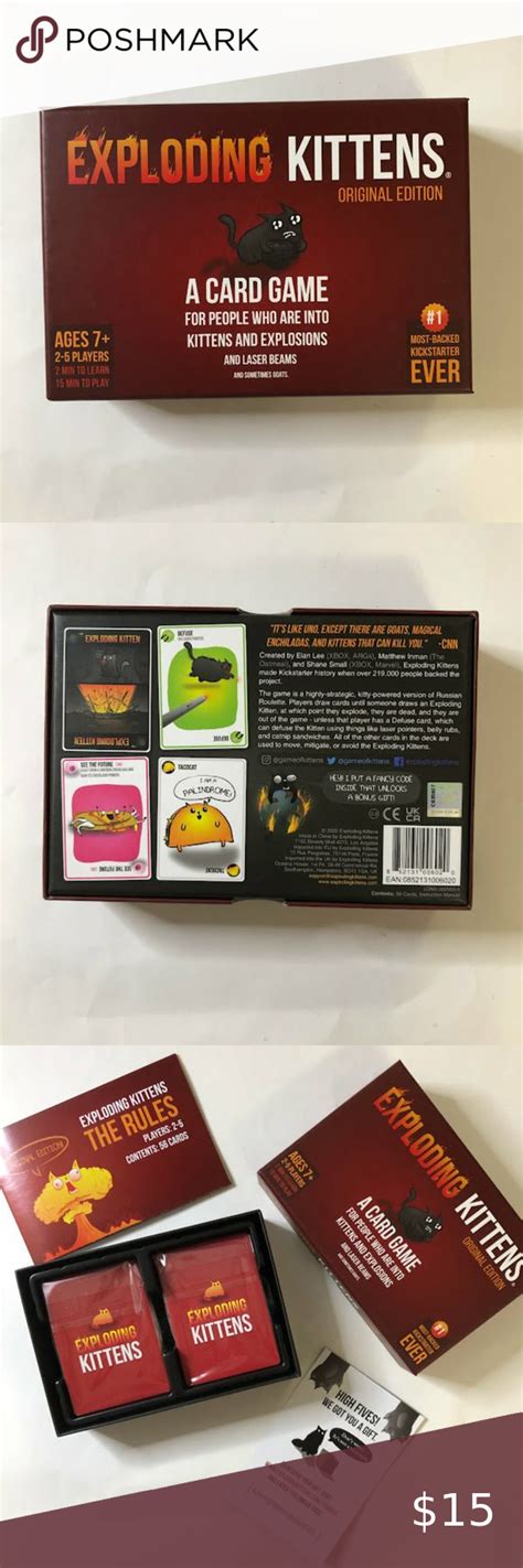 Image result for Exploding Kittens Original Edition