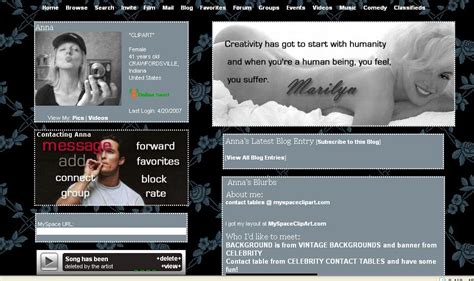 Image result for How to Make a Myspace Layout