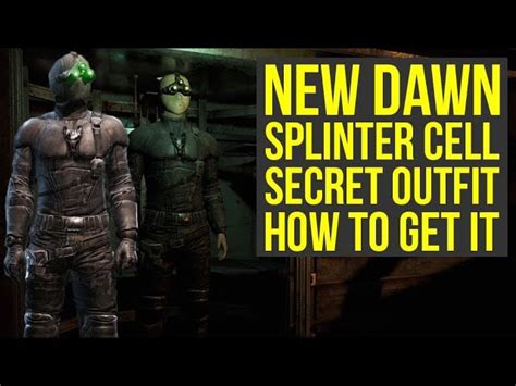 Image result for Splinter Cell Outfit