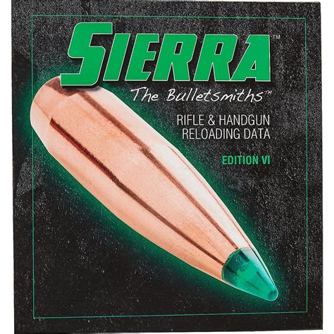 Image result for Sierra Bullets Reloading Data