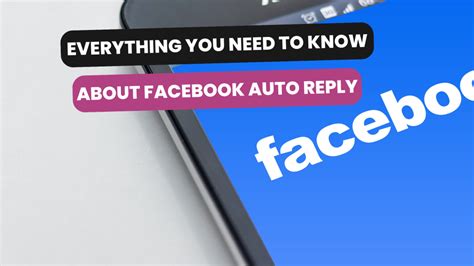 Image result for Facebook Auto Reply