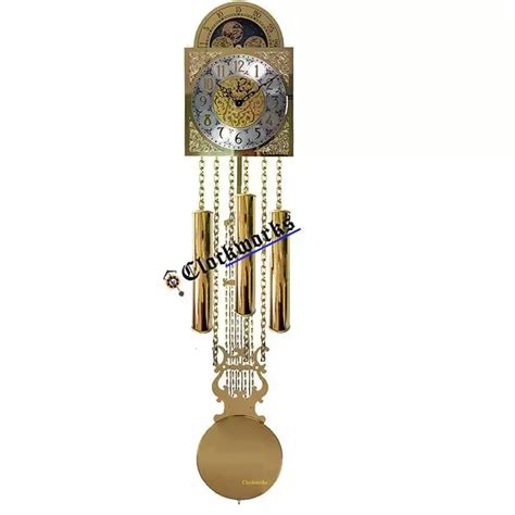 Clock Suspension Spring Installation - Installing the pendulum Clockworks.