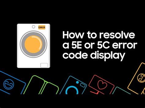 Image result for Samsung Washing Machine 5C Code