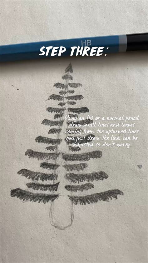 Image result for Pine Tree Drawing Tutorial
