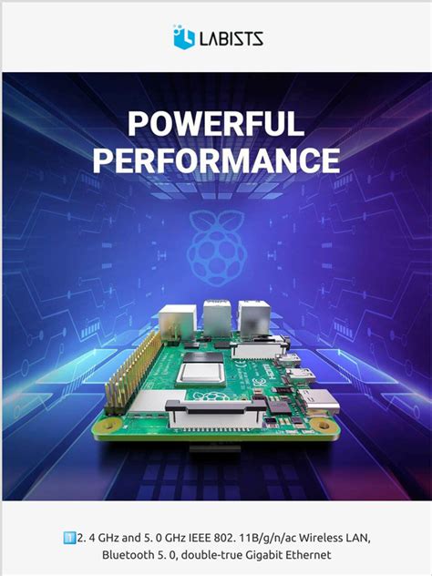 Image result for Labists Raspberry Pi 4 Model B