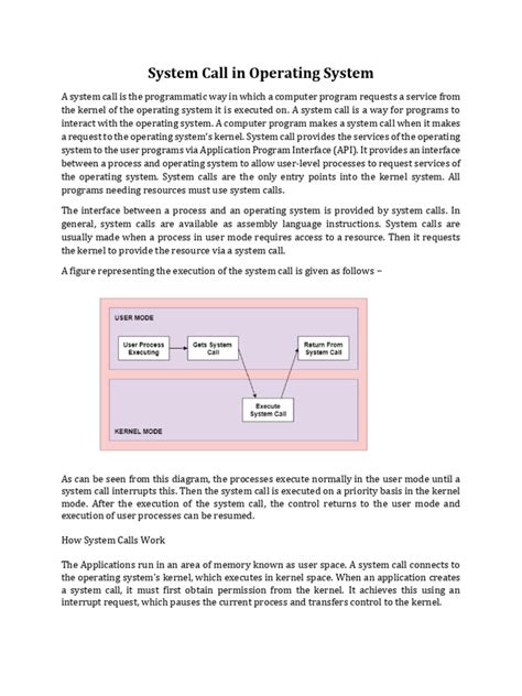 Image result for System Call Implementation