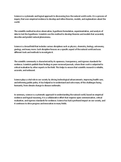 Image result for Science Definition