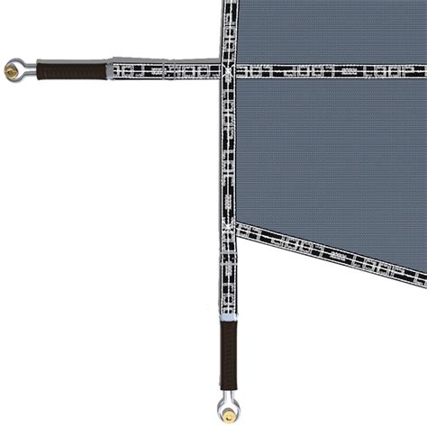 Rectangle Loop-Loc Pool Safety Cover - 18' x 36' Gray Mesh - Pool ...