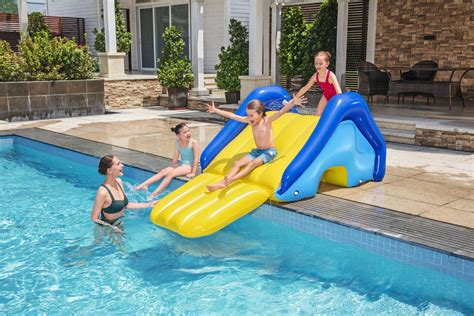 Image result for Inflatable Slide for Inground Pool