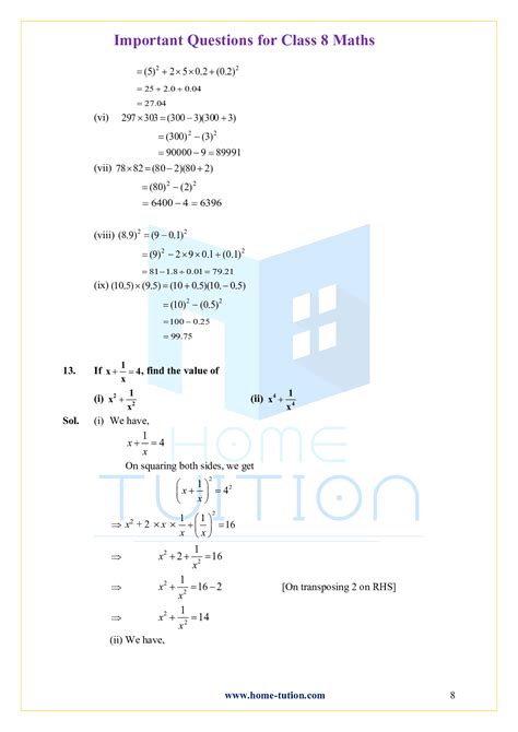 Image result for Class 8 Chapter 9 Maths Important Questions