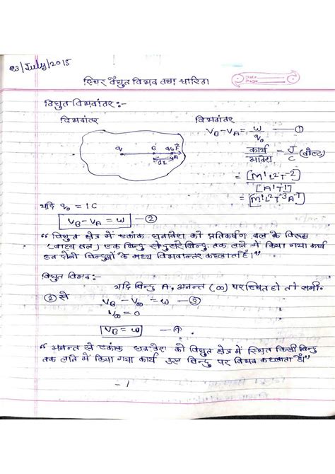 Image result for Physics Chapter 2 Class 12 by Radhika Classes Lecture 6