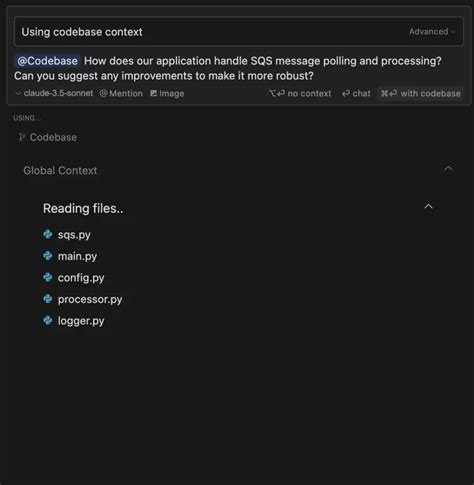 Image result for Cursor Ai Explain Code Base