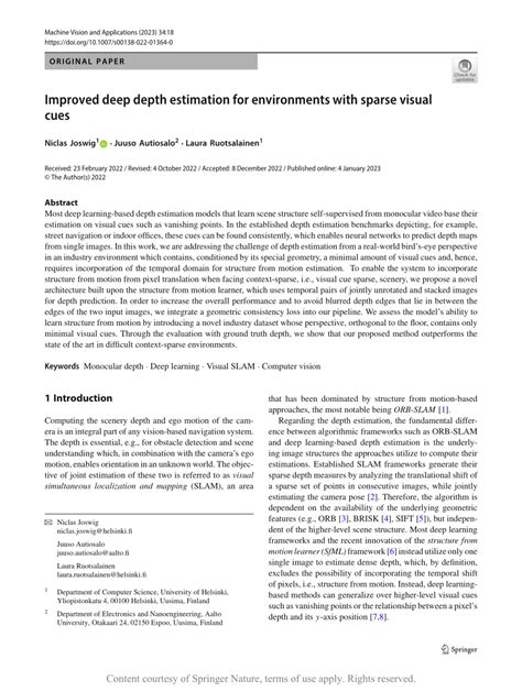 Image result for Sparse Depth Estimation