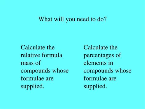 Image result for Relative Formula Mass Examples