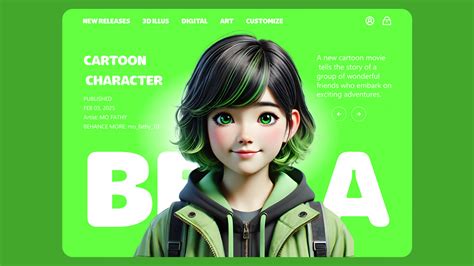 Image result for Charecters UI Design