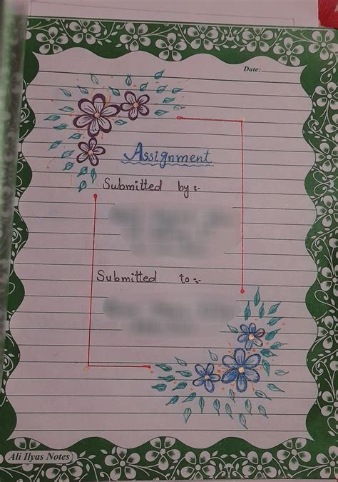 Image result for Law Assignment First Page Design